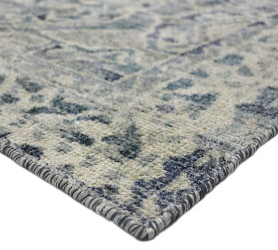 OPEN BOX: Jade Printed Handwoven Rug | Pottery Barn
