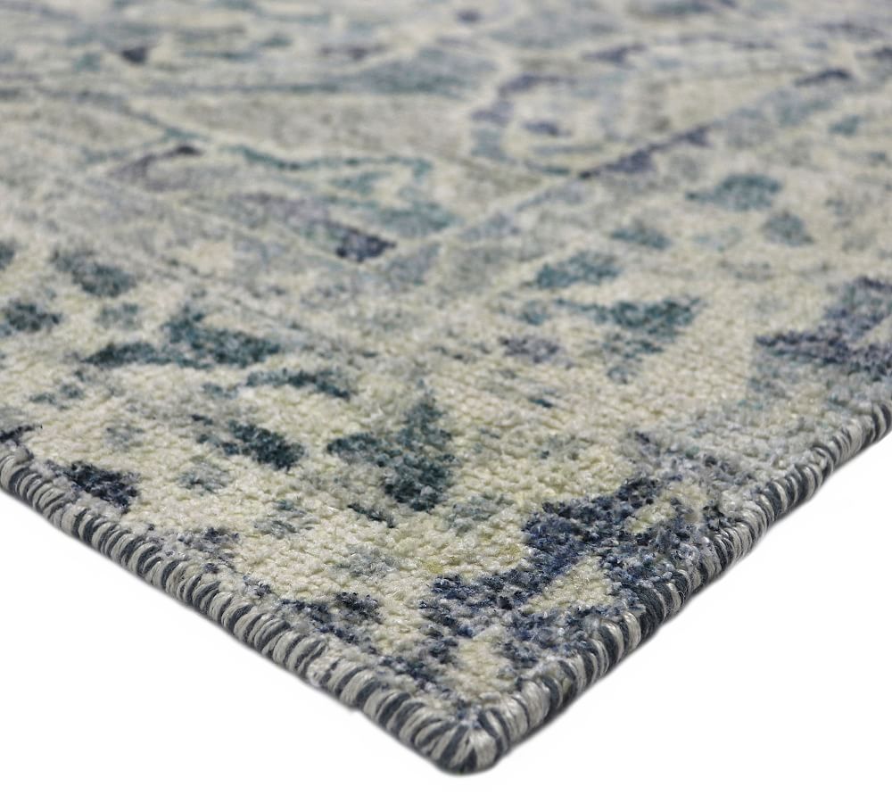 OPEN BOX: Jade Printed Handwoven Rug | Pottery Barn