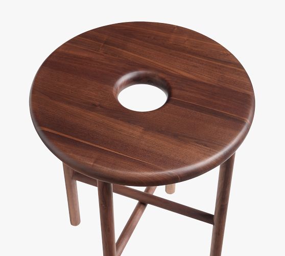 Anya Round Accent Stool | Pottery Barn