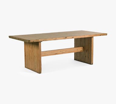 Arlo Reclaimed Pine Wood Dining Table | Pottery Barn