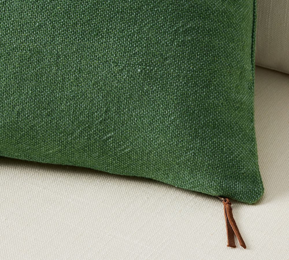 Everyday Linen Throw Pillow | Pottery Barn