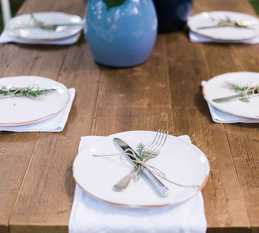 Vintage Hotel Silver 5-Piece Flatware Set | Pottery Barn