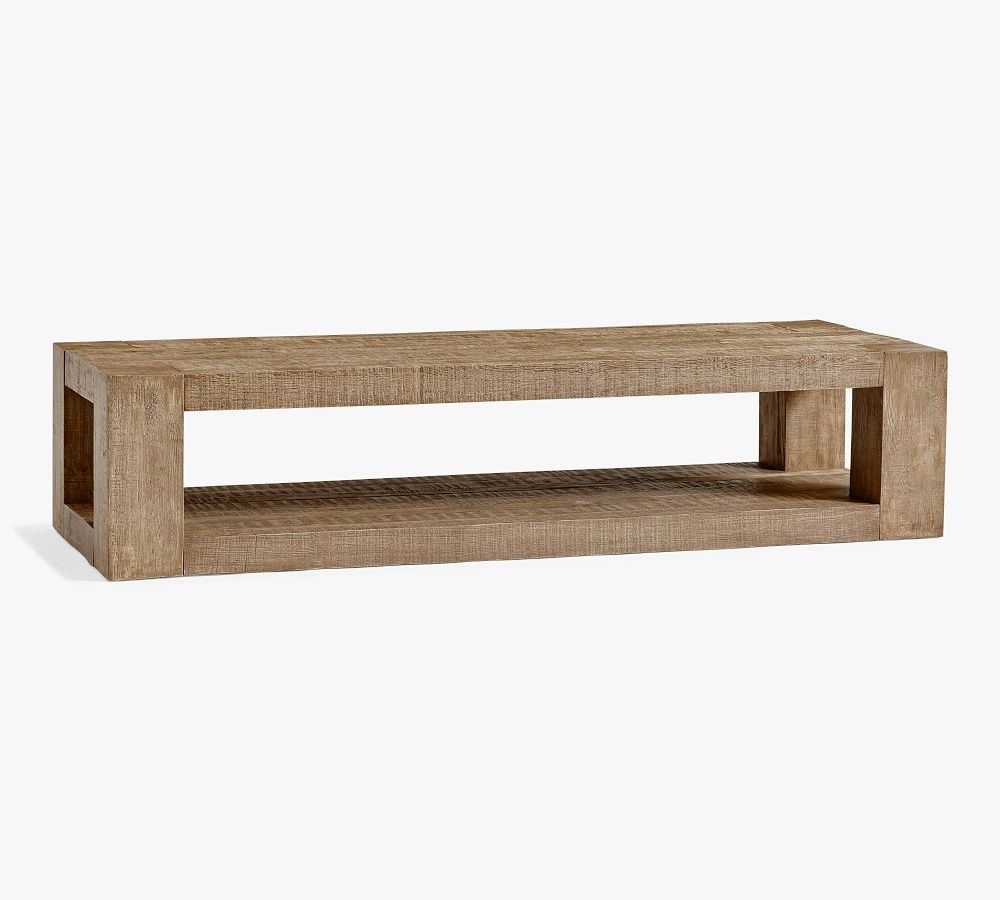Palisades Rectangular Reclaimed Wood Coffee Table | Pottery Barn