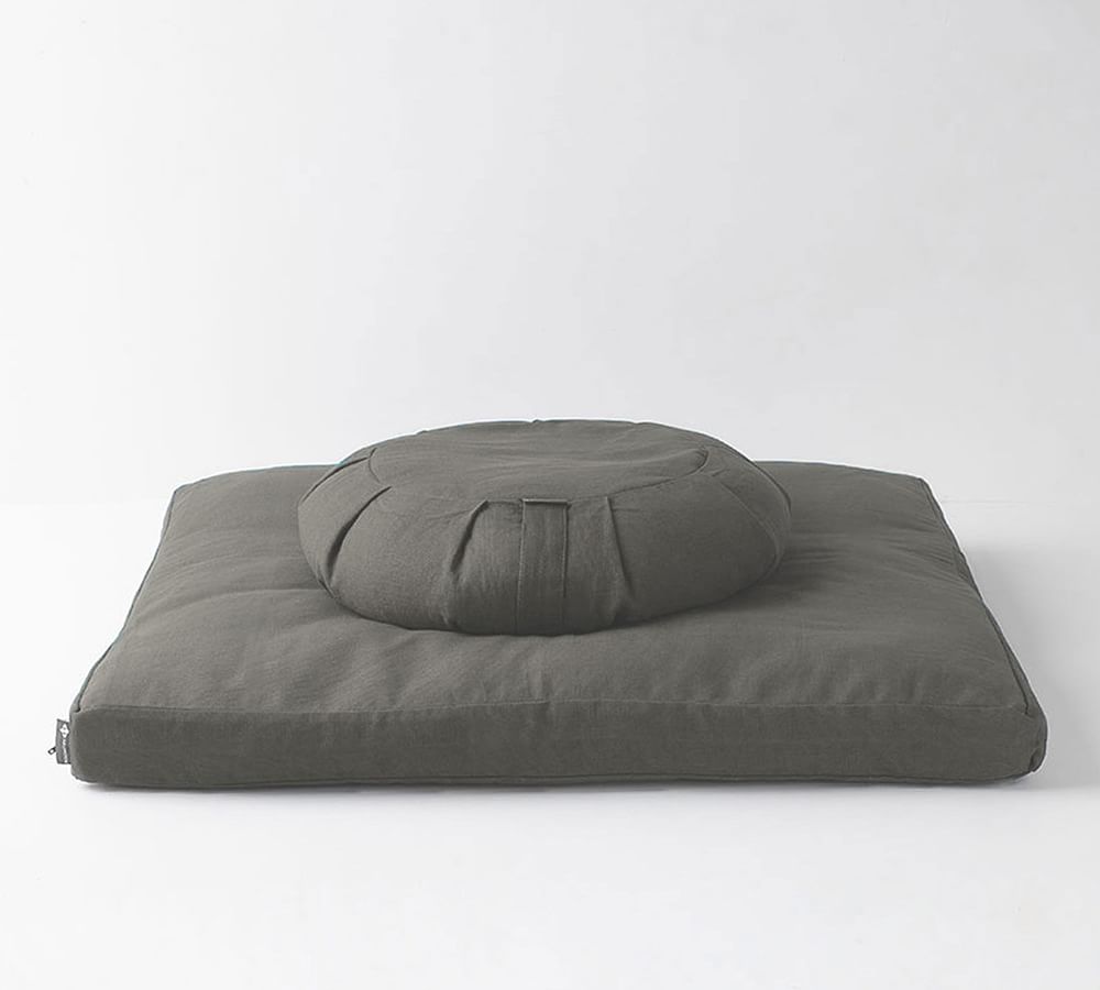Meditation Round Cushion & Zabuton | Pottery Barn