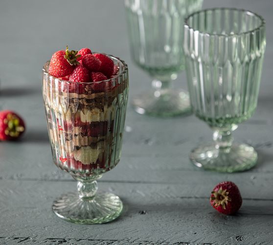 Fluted Glass Casual Drinkware - Set of 6 | Pottery Barn