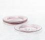 Fluted Glass Dinner Plate - Set of 4 | Pottery Barn