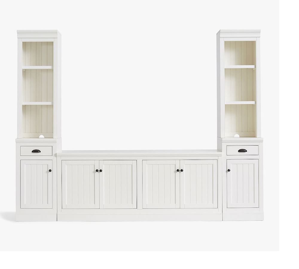 Aubrey 5-Piece Entertainment Center | Pottery Barn