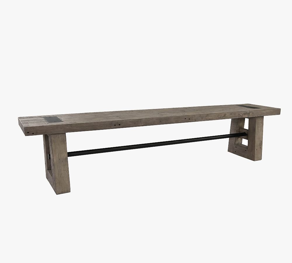 Keane Reclaimed Wood Dining Bench | Pottery Barn