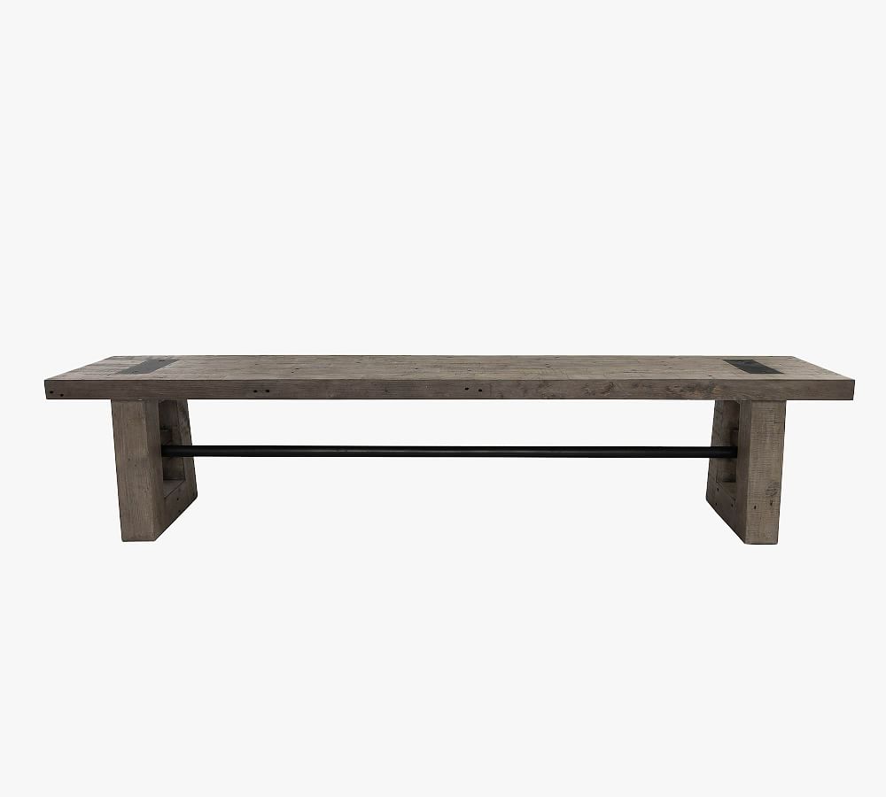 Keane Reclaimed Wood Dining Bench | Pottery Barn