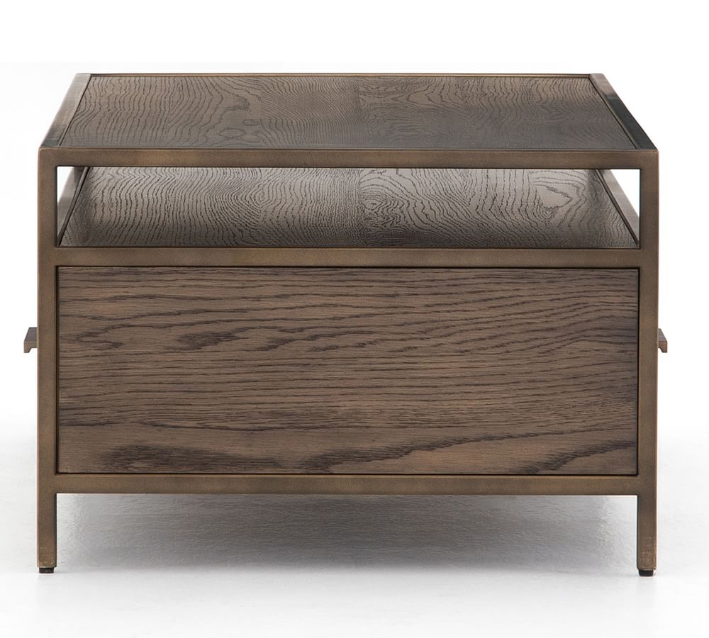 Modern Oak Coffee Table | Pottery Barn
