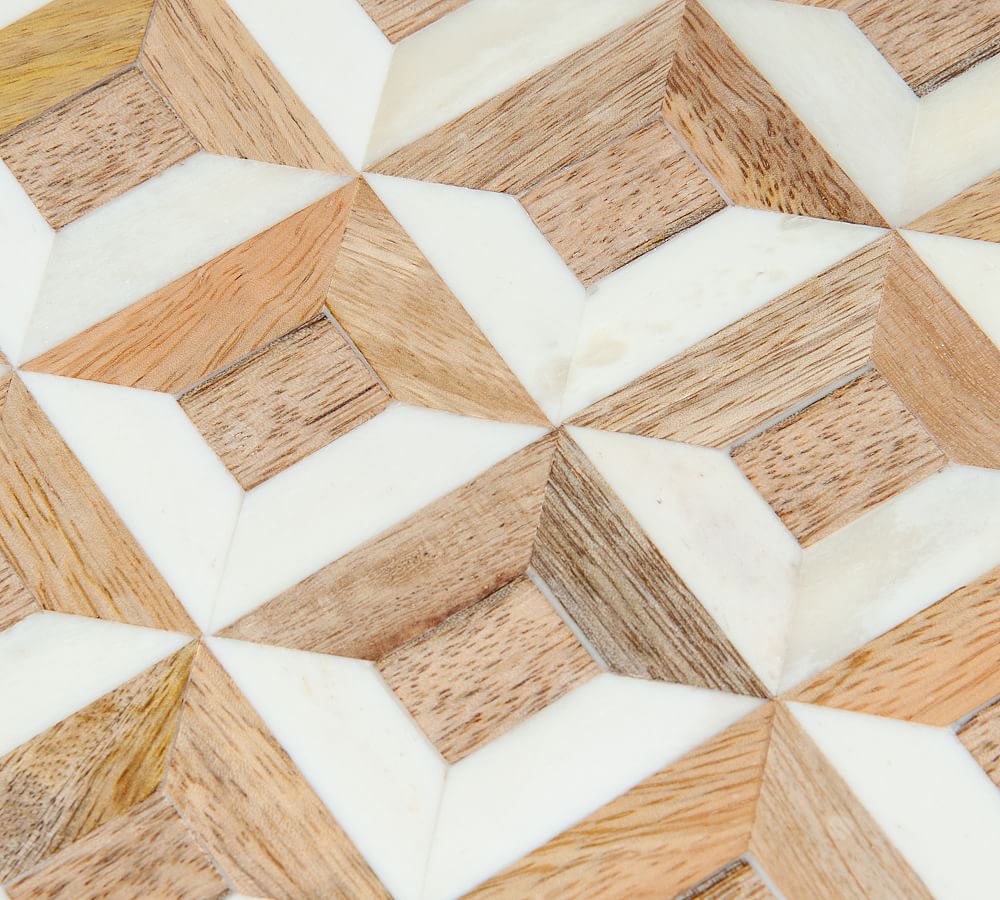 Cora Bone Decorative Box, Set of 2 - White | Pottery Barn