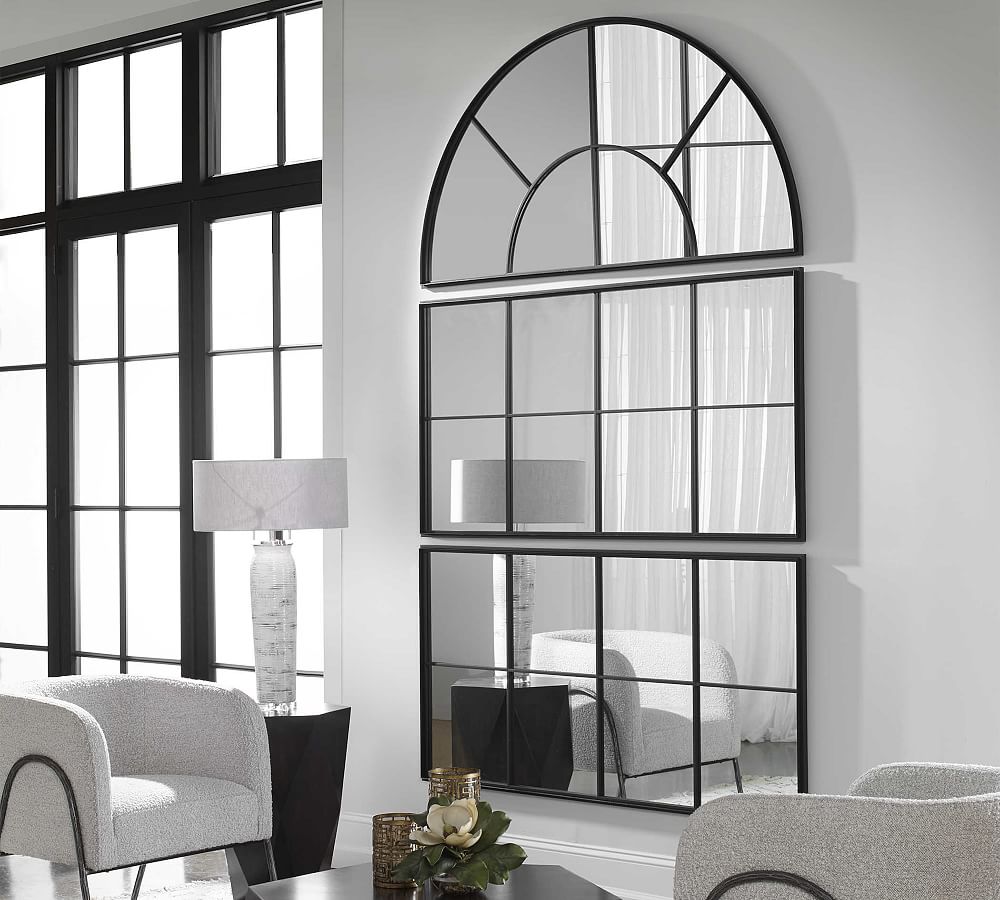 Alice Modular Windowpane Mirror | Pottery Barn