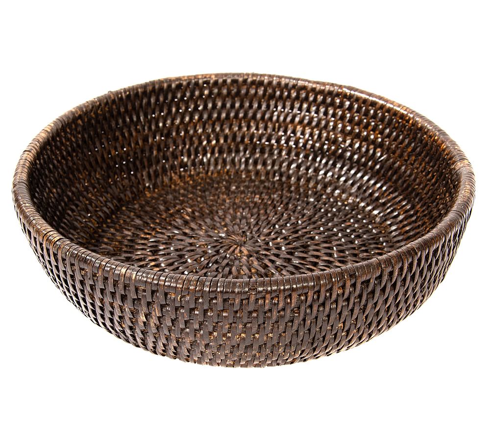OPEN BOX: Tava Handwoven Rattan Fruit Bowl | Pottery Barn