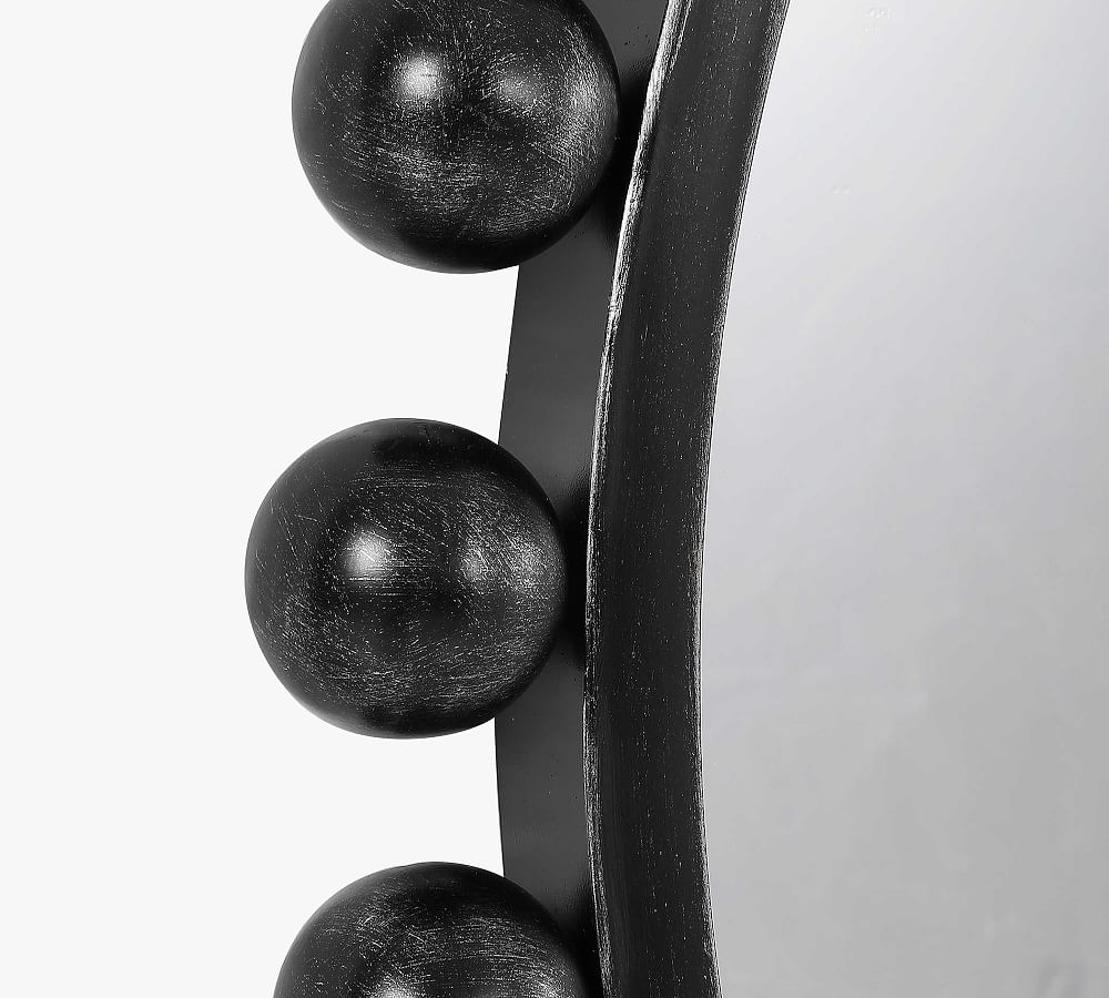 Belle Beaded Round Mirror | Pottery Barn