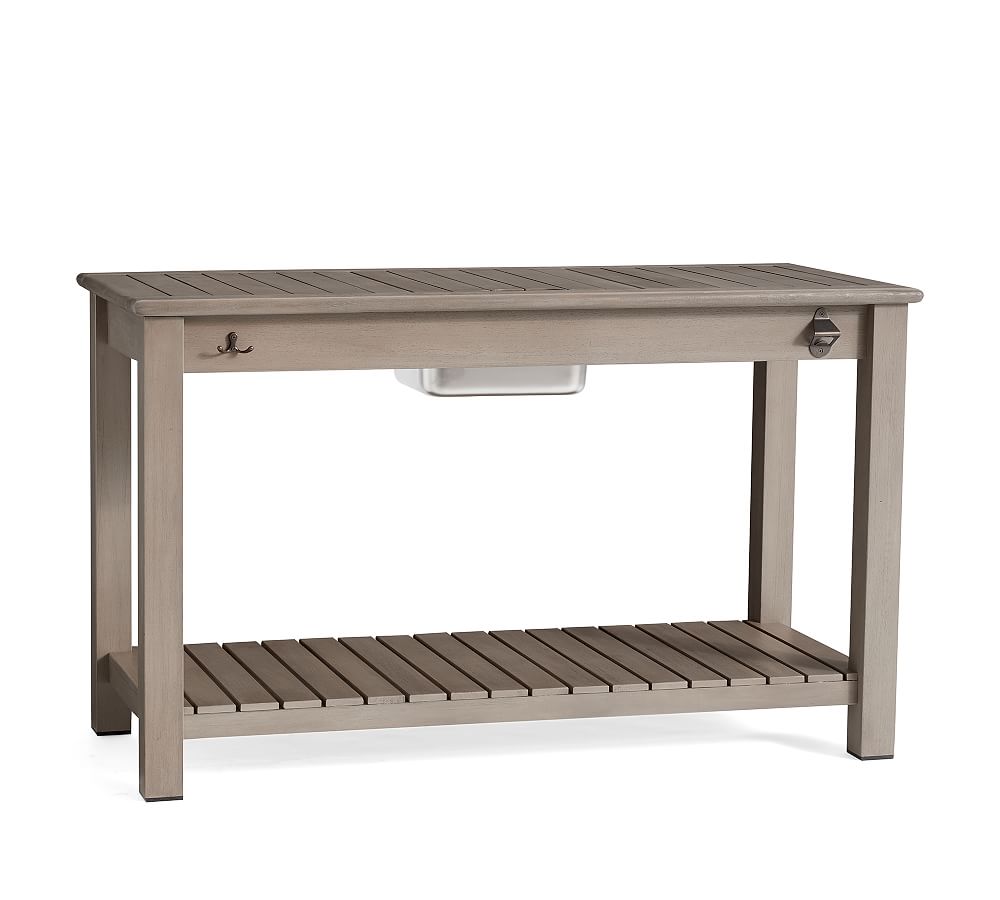 Chatham FSC® Mahogany Ultimate Bar Console | Pottery Barn