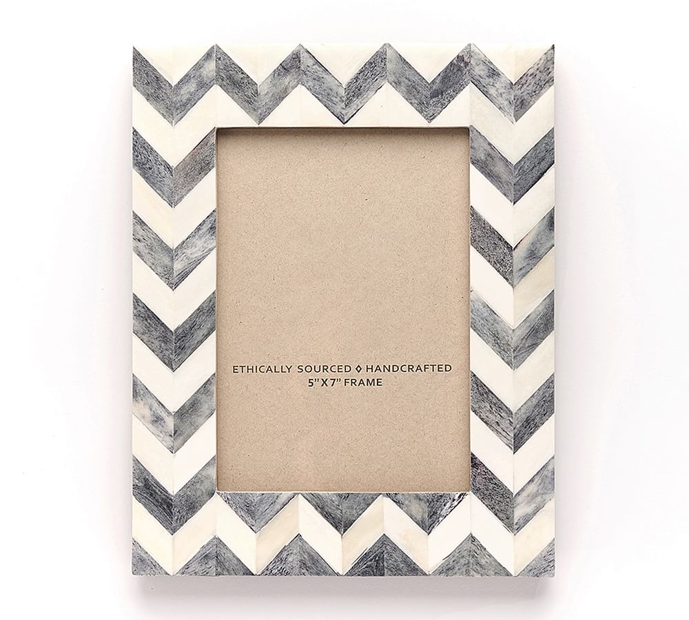 Bodhi Bone Picture Frame - Gray | Pottery Barn