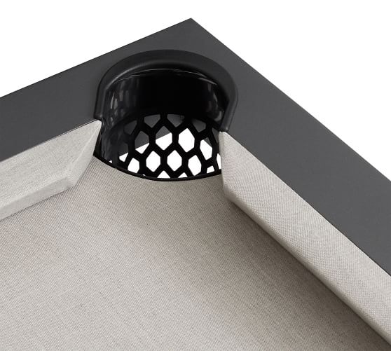 Indio Outdoor Metal Pool Table, Slate | Pottery Barn