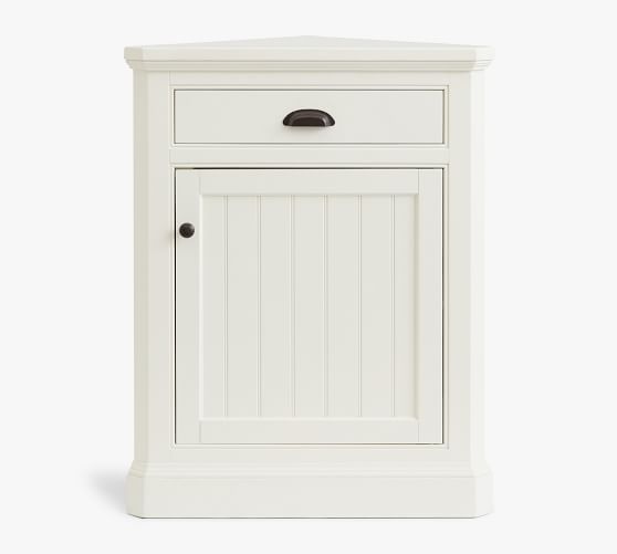 Aubrey End Cap Corner Bookcase | Pottery Barn