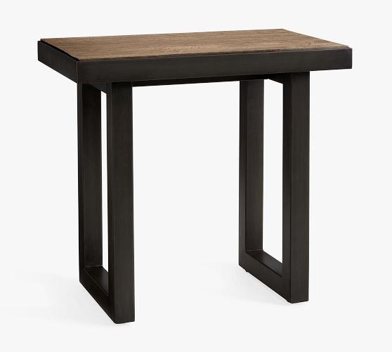 Thorndale Rectangular Reclaimed Wood Side Table | Pottery Barn