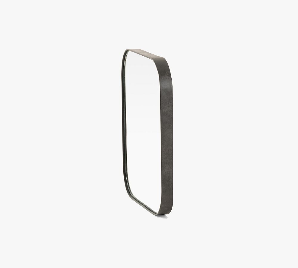 Corey Rounded Square Mirror | Pottery Barn