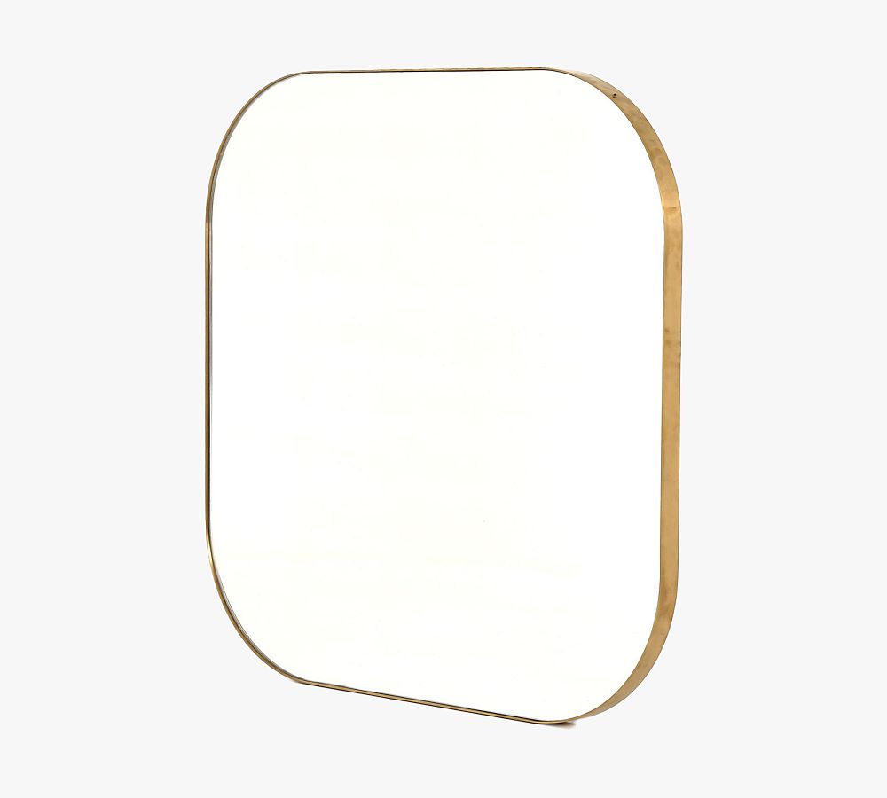 Corey Rounded Square Mirror | Pottery Barn