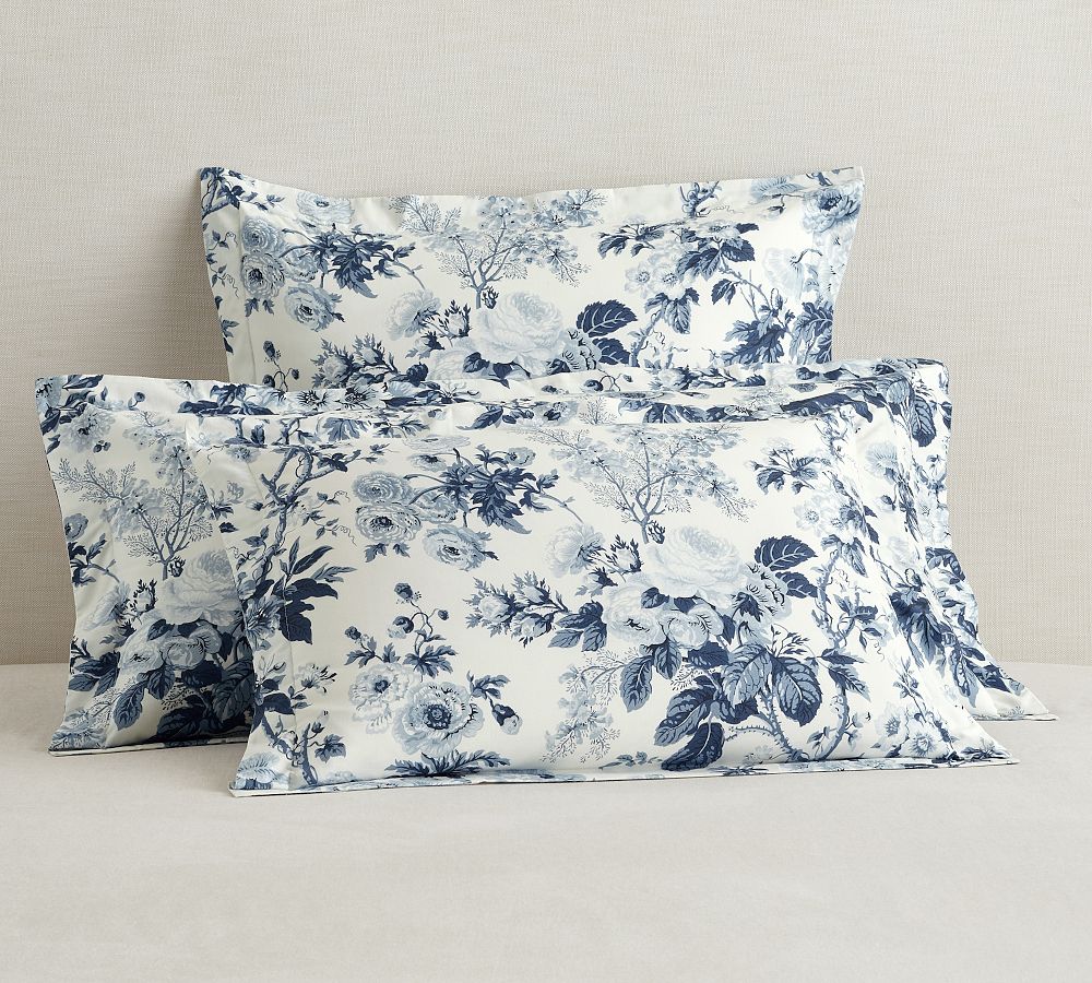 OPEN BOX: Garden Floral Percale Sham | Pottery Barn