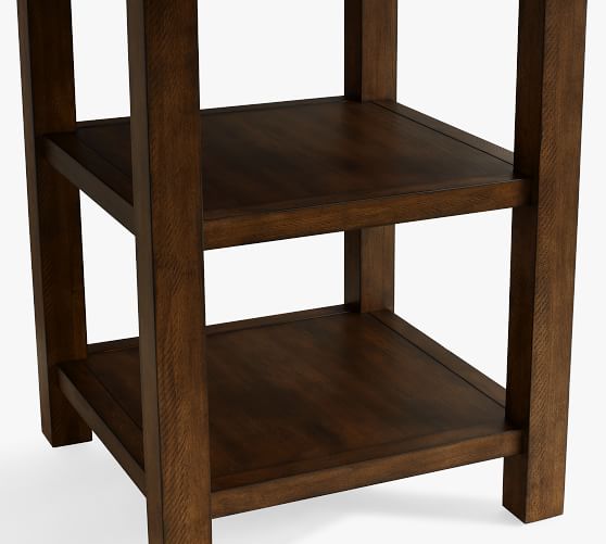 Mateo Storage Counter Height Dining Table | Pottery Barn