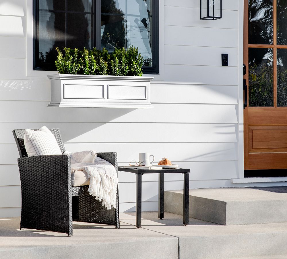 Veda Window Box Planters With Brackets | Pottery Barn