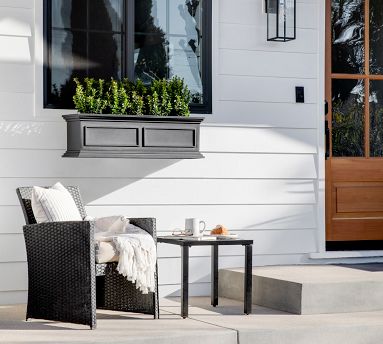 Veda Window Box Planters With Brackets | Pottery Barn