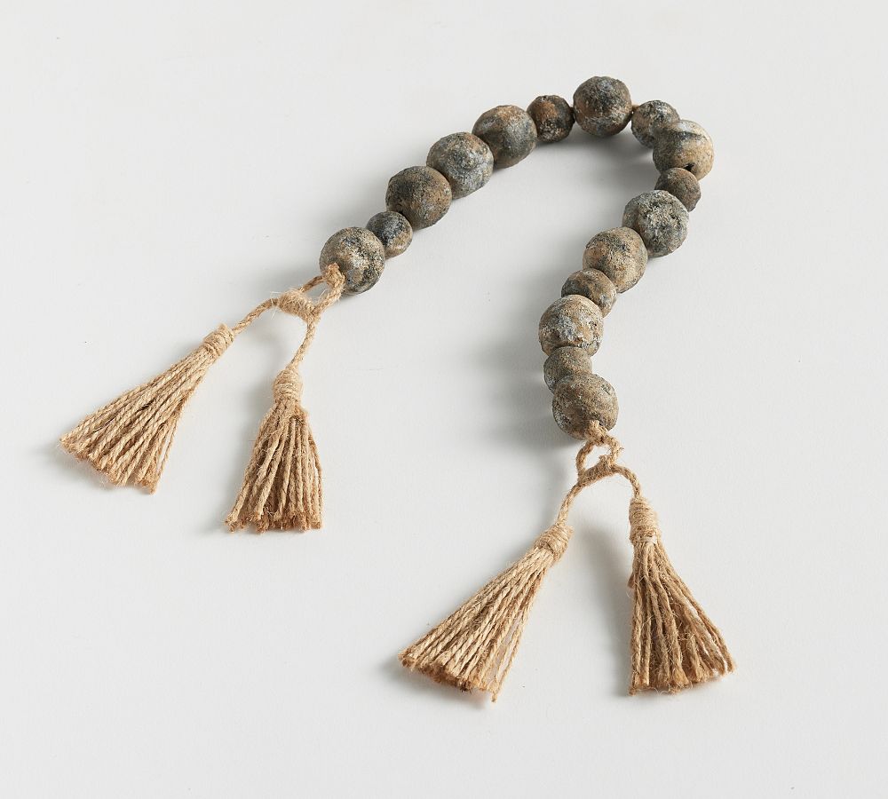 Artisan Handcrafted Terracotta Beaded Rope | Pottery Barn