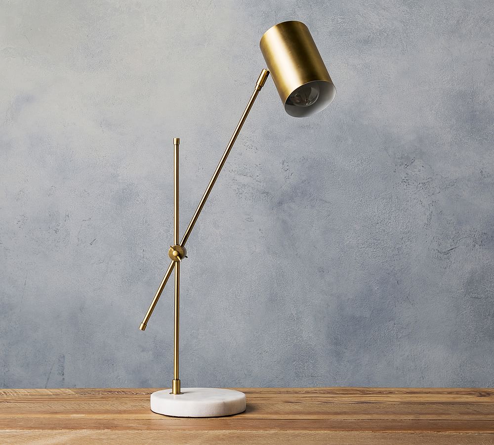 Clenray Metal Task Table Lamp | Pottery Barn