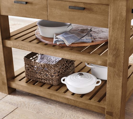 Reed Kitchen Island | Pottery Barn