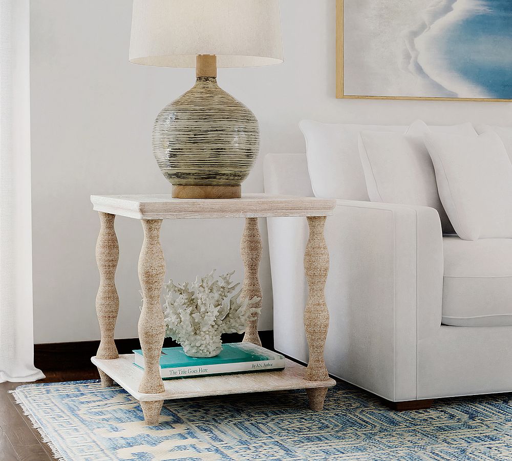 Delvy Rectangular Accent table | Pottery Barn