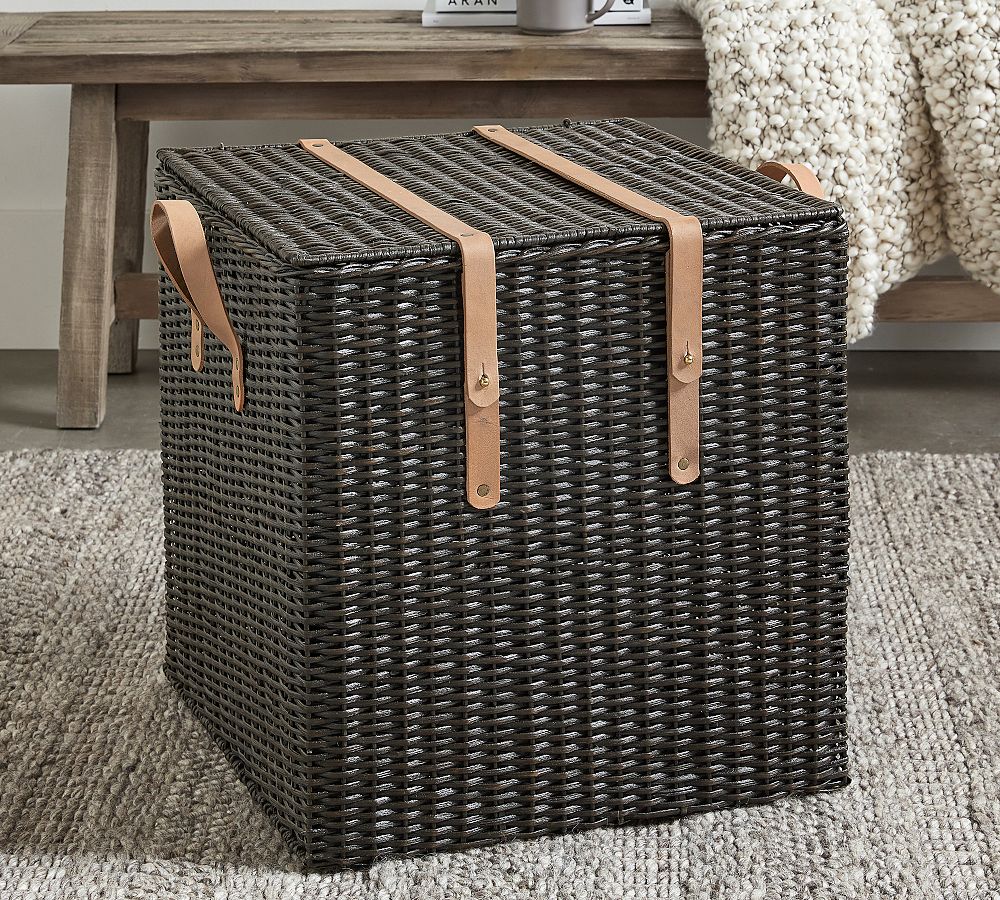 Austin Handwoven Oversized Basket | Pottery Barn