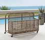Betti Outdoor Wicker Pool Storage Caddy | Pottery Barn