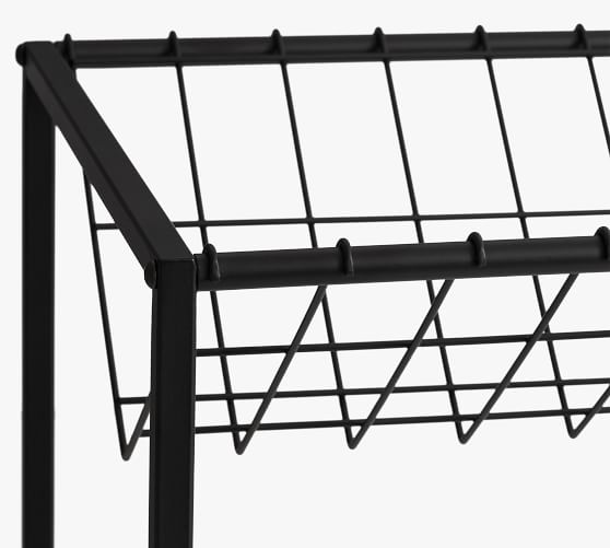 Industrial Metal Ball And Shoe Storage Rack | Pottery Barn