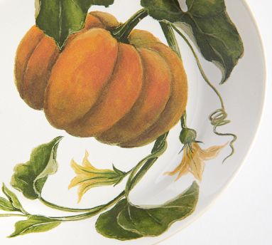 Rustic Pumpkin Salad Plates - Set of 4 | Pottery Barn