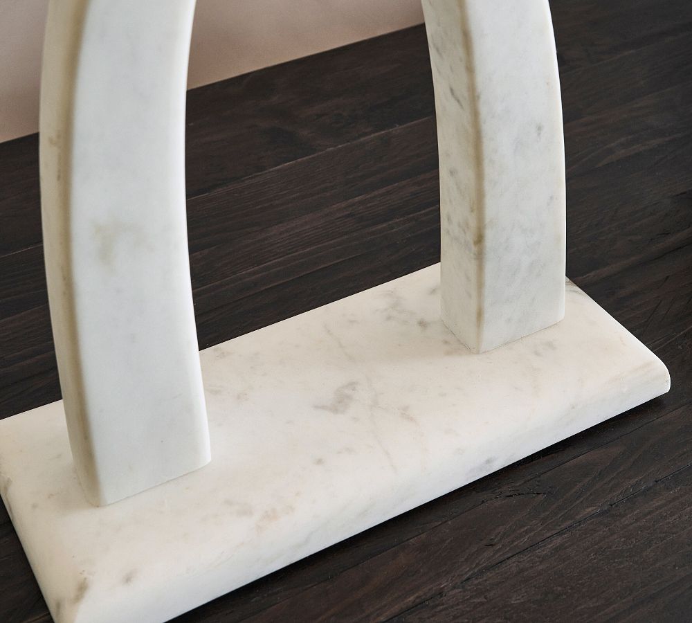 Easton Marble Arc Table Lamp | Pottery Barn