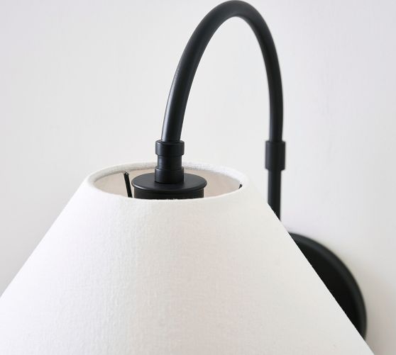 Sinclair Metal Arc Sconce | Pottery Barn