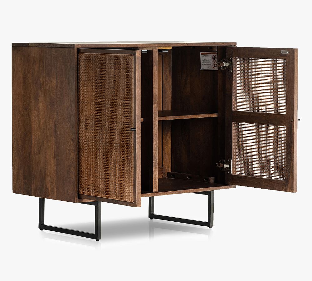 Dolores Cane Cabinet | Pottery Barn