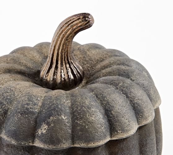 Handcrafted Pumpkin Lidded Recycled Glass Candles - Harvest Spice ...