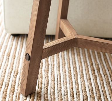 Rustic Farmhouse Round Side Table | Pottery Barn