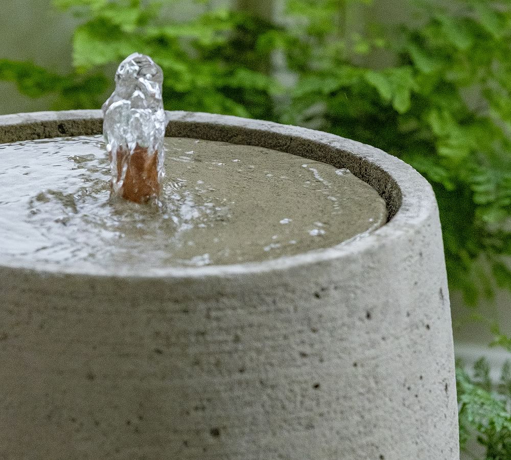 Ula Round Fountain | Pottery Barn