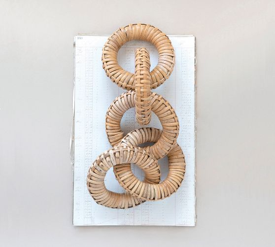 Rattan Wrapped Chain | Pottery Barn