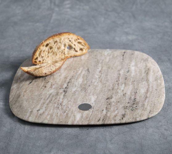 Beige Handcarved Marble Cheese Boards - Set of 3 | Pottery Barn