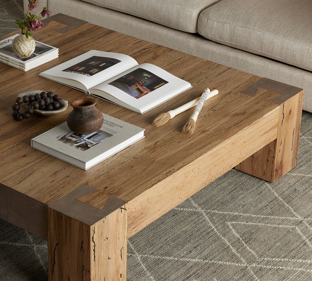 Fia 55" Square Coffee Table | Pottery Barn