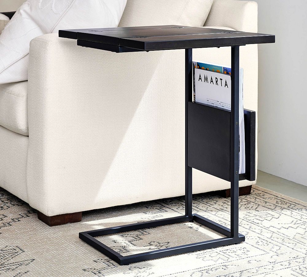 Allen Rectangular Extending C-Table | Pottery Barn
