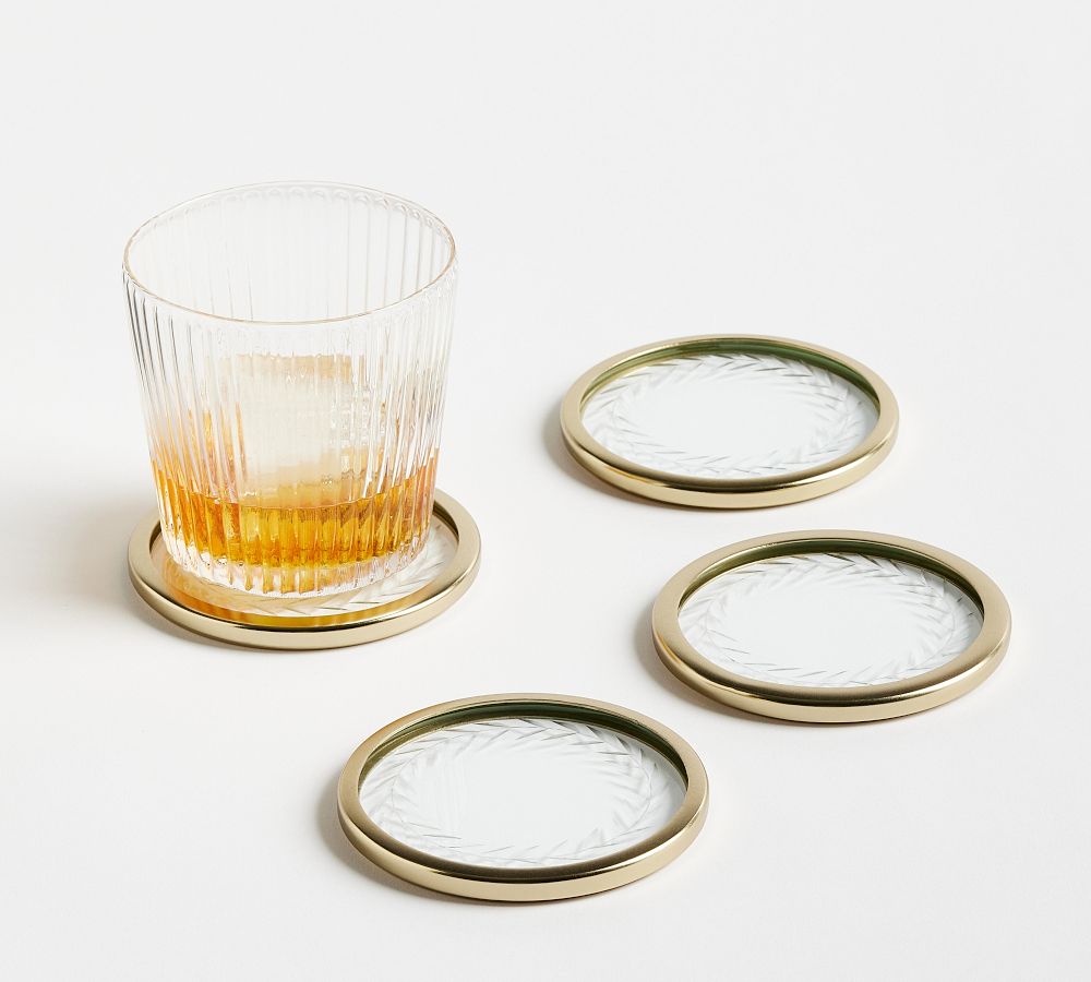 Zelda Etched Coasters - Set of 4 | Pottery Barn