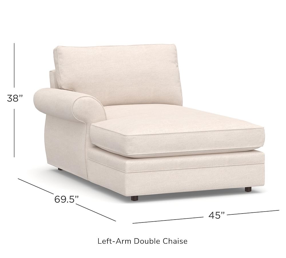 Build Your Own - Pearce Roll Arm Upholstered Sectional Components ...