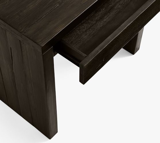 Pismo Reclaimed Wood Rectangular Side Table | Pottery Barn